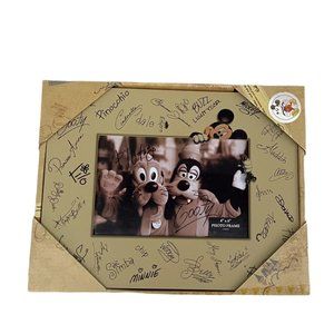 Disney | Accents | Disney Parks Characters Signature Photo Frame | Poshmark